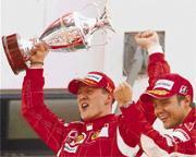 Michael Schumacher evinde fark attı