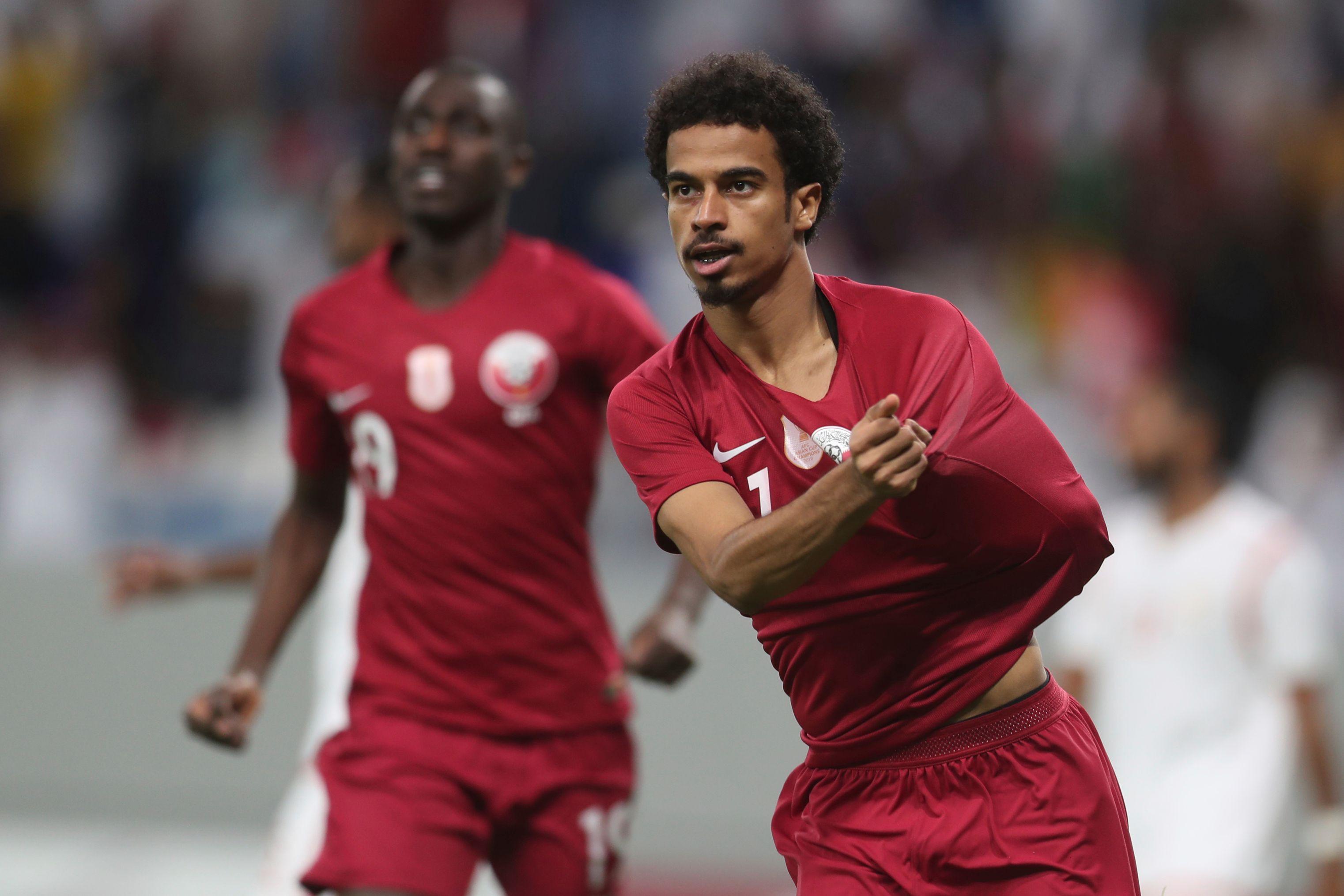 Akram Afif'ten asker selamı! - Futbol Haberleri