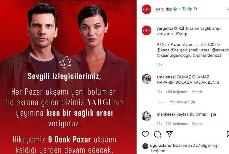 Yargı Yeni Bölüm Neden Yok Yargı Bu Hafta Da Yayınlanmayacak Mı Kanal