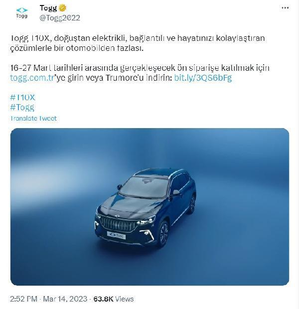 TOGG ÖZELLİKLERİ NELERDİR | Togg'un teknik özellikleri ön plana çıkıyor ...