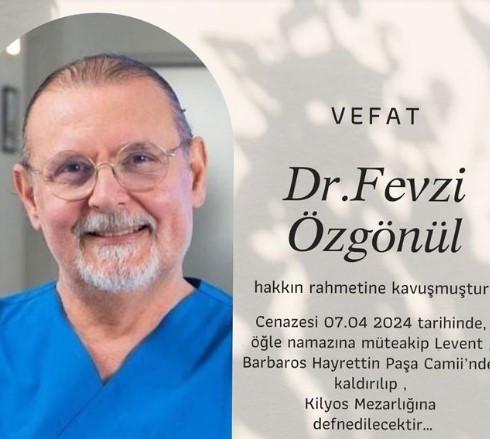 Ünlü doktor Fevzi Özgönül hayatını kaybetti.. Alişan acı haberi duyurdu ...