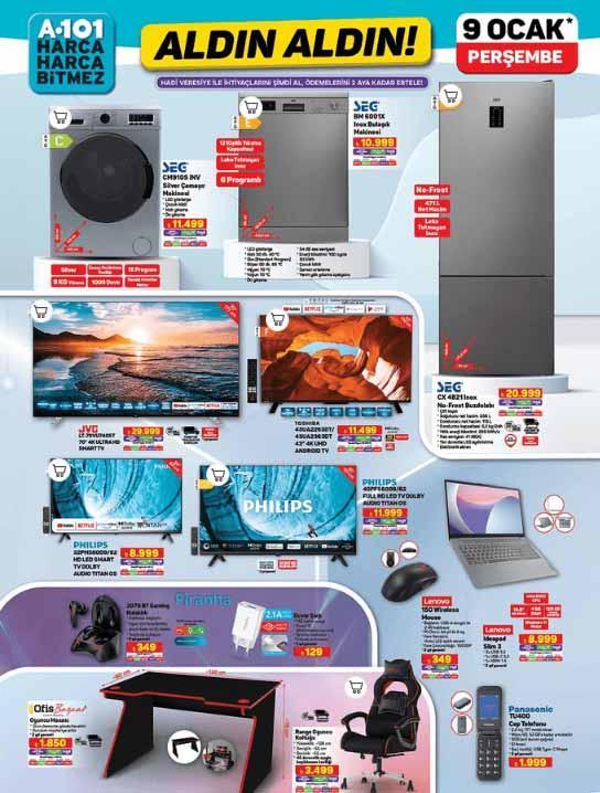 SATIŞTA! A101 PERŞEMBE GÜNÜ KATALOĞU 9 OCAK 2025 || Bu hafta A101 ...