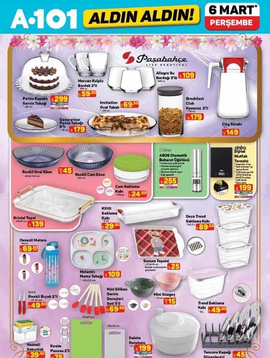 EN YENİ A101 ALDIN ALDIN AKTÜEL BROŞÜRÜ 6 MART 2025 (BU HAFTANIN İNDİRİM RÜZGARI) || Farklı ...