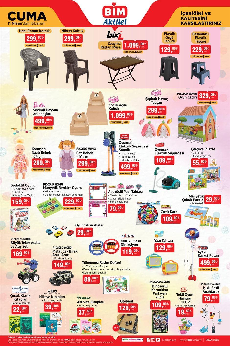 BİM'DE BU HAFTA CUMA İNDİRİMLERİ SATIŞTA! 11 NİSAN BİM AKTÜEL 2025 KATALOĞU || Bu hafta bim'e ...