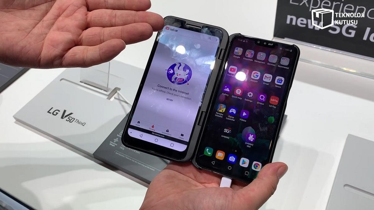 LG V50 ThinQ: İki ekranlı telefon karşınızda! - Teknoloji Haberleri