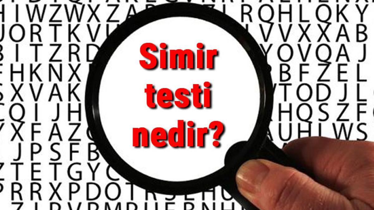 Simir testi nedir ve nasıl yapılır? Simir testi neden ve nerelerde yapılır