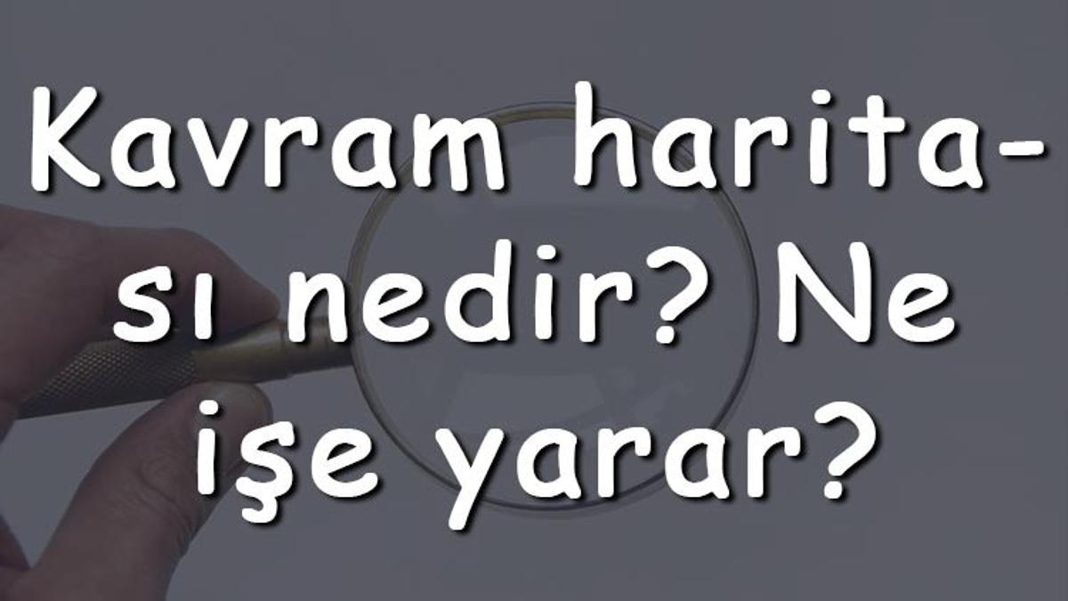 Kavram haritası nedir? Ne işe yarar? Kavram haritası türleri ...