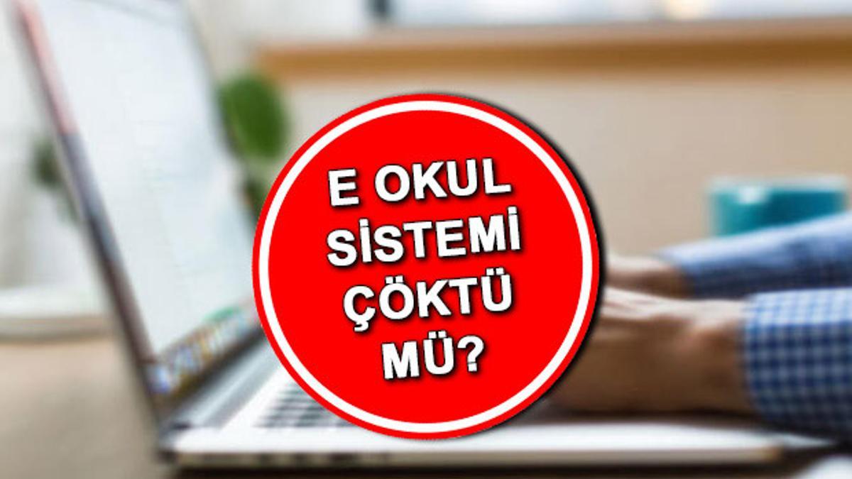 E Okul çöktü mü, neden girilmiyor? MEB e-Okul VBS girişi nasıl yapılır ...