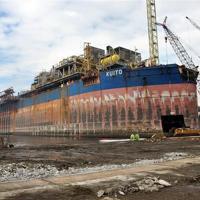 Dismantling of ship feared to contain radioactive material begins in ...