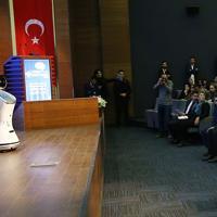 Robot silenced for interrupting Turkish minister’s speech in Ankara ...