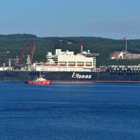 World’s biggest construction vessel ‘Pioneering Spirit’ passes through ...