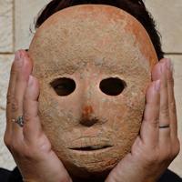 Israel unveils rare and ancient mask