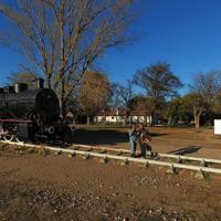 Old train station in border town attracts shutterbugs