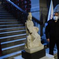 Ancient statue of Kybele returns home