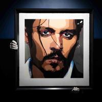 Johnny Depp creates debut self-portrait in 'dark' and 'confusing' time