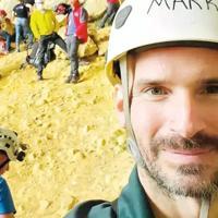 American explorer trapped 3,000 feet deep in cave awaits difficult ...