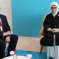 First lady meets UNDP head in Dubai - Türkiye News