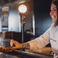 First woman-run open-fire grill restaurant