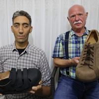 ‘World’s tallest man’ travels the world