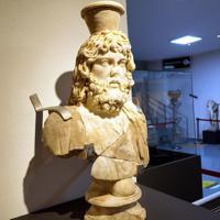 Bust of Zeus Helios-Serapis unveiled at Bolu Museum