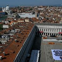 Protesters say Bezos' Venice wedding highlights growing inequality