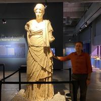 Hellenistic-era statue of Hestia unveiled at Manisa Museum