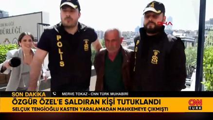 Özgür Özele saldıran kişi tutuklandı