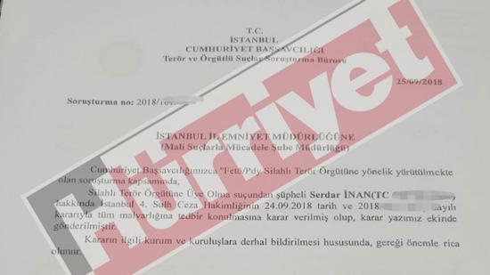 Serdar İnan’ın malvarlığına tedbir konuldu - Hürriyet Haberler