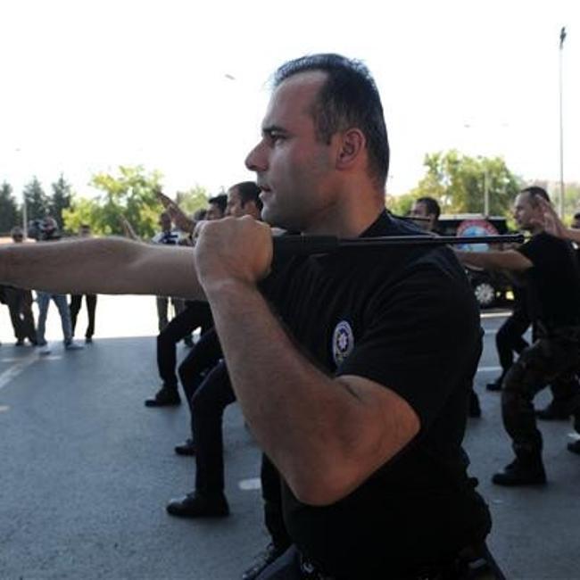 Turkish police gets new batons