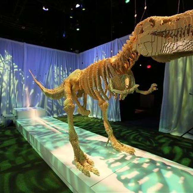 'Art of the brick' exhibition in New York