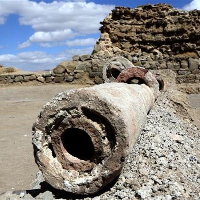 360-year-old water system unearthed in ancient Hoşap Castle in Van