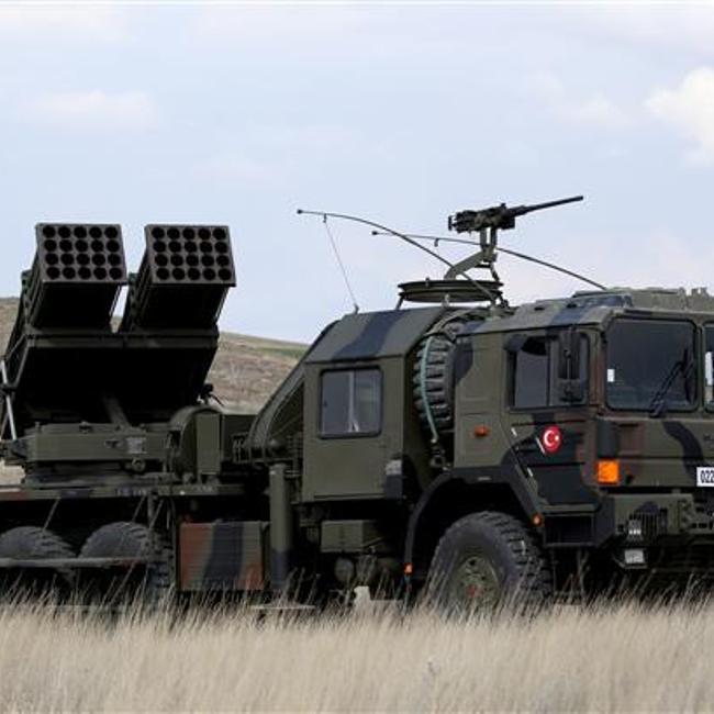 Secret weapons of Turkish army: locally produced rocket launchers ...