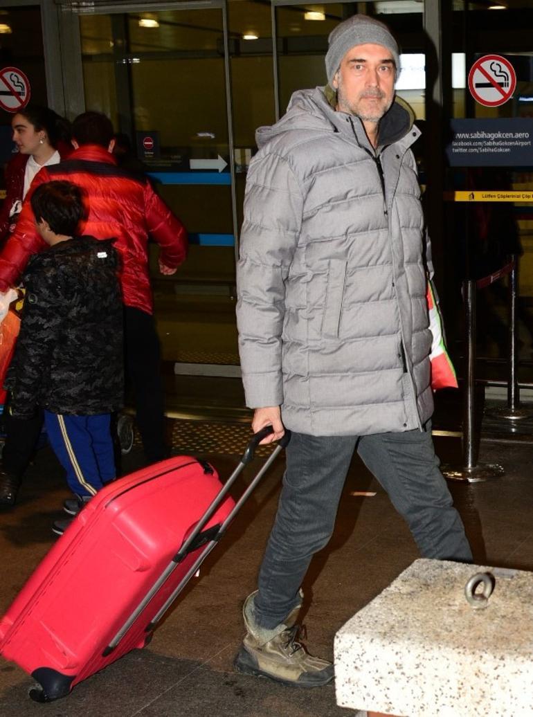 Burak Hakkı ve sevgilisi Hara Pappa İstanbul'a döndü