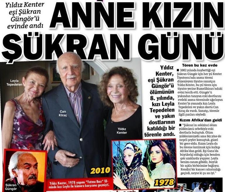 Yıldız Kenter'in kızı Leyla Kenter hayatını kaybetti! - Magazin Haber