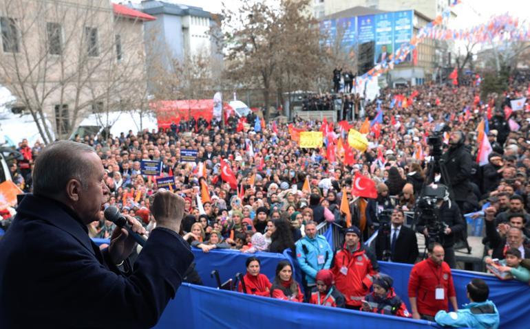 Ak Parti Ağrı Mitingi Cumhurbaşkanı Erdoğandan Muhalefete Tepki