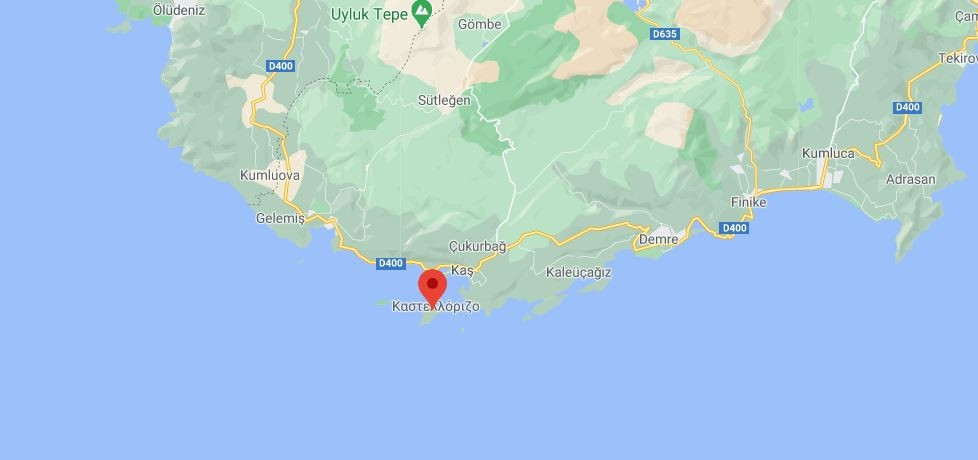 Meis Adası nerede? İşte Meis Adası’nın haritadaki konumu - Son Dakika ...