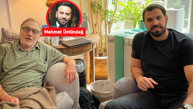 Baran Süzer'den Oscarlı oyuncu Robert De Niro’ya geçmiş olsun ziyareti ...