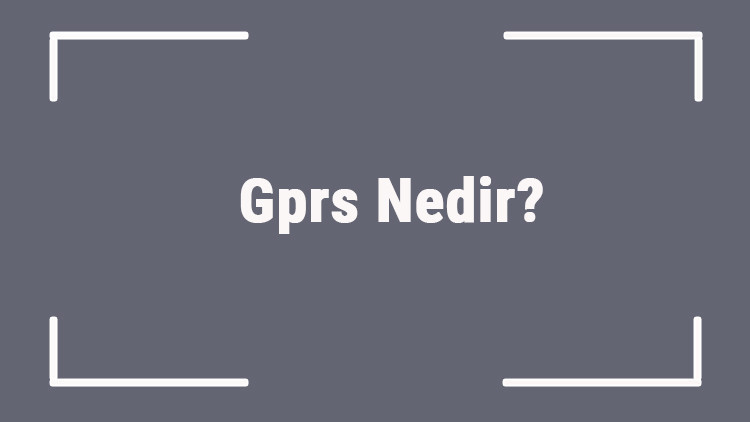 Gprs Nedir? Turkcell, Vodafone Ve Türk Telekom'de Gprs Nasıl Açılır Ve ...