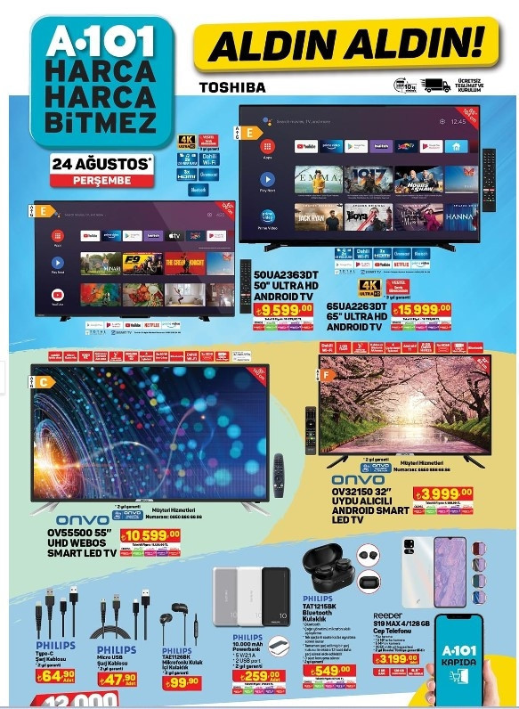 A101 24 AĞUSTOS KATALOĞU! A101'de bu hafta neler var? 150 CC Maxi ...