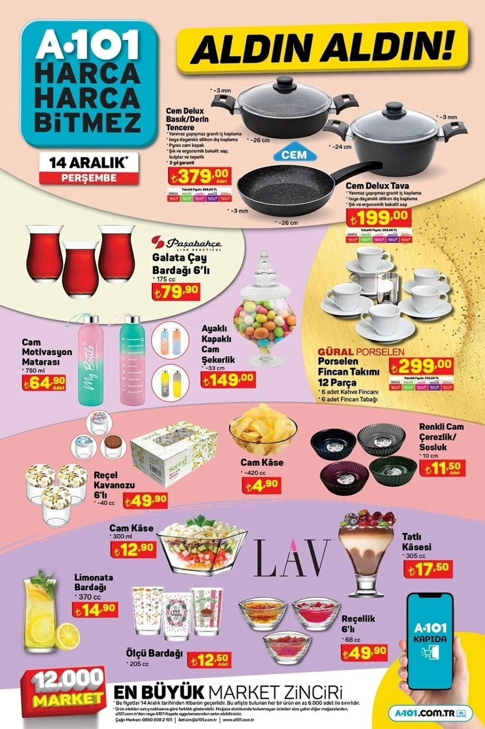 A101 AKTÜEL 14 ARALIK 2023 KATALOĞU || A101'de bu hafta neler var?