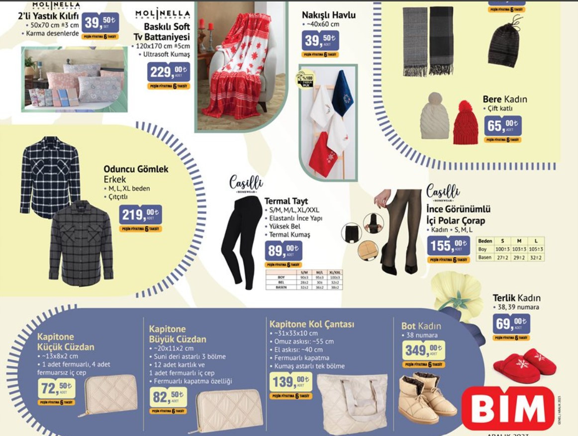 BİM AKTÜEL KATALOĞU 22 ARALIK: Bugün BİM'de neler var? Erzak kabı, 2'li ...