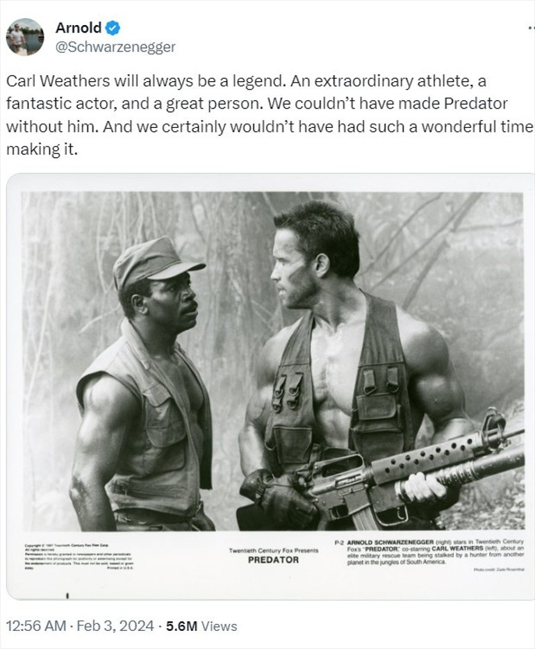Carl Weathers kimdir, kaç yaşında, neden öldü? Rocky filminin Apollo’su ...