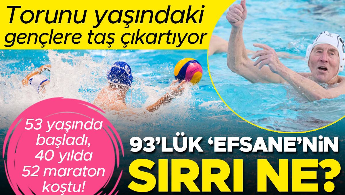 53 yaşında başladı, 40 yılda 52 maraton koştu! Sutopunda torunu ...
