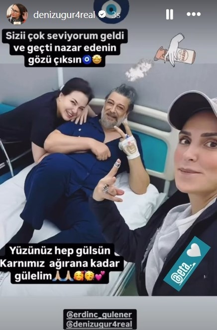 Erdinç Gülener kimdir, kaç yaşında? Sevenlerini korkuttu! Deniz Uğur'un ...