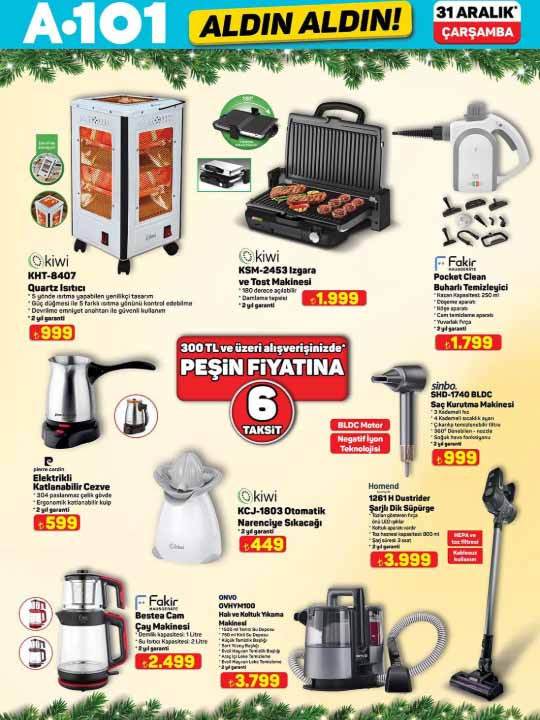 A101 ALDIN ALDIN AFİŞİ 31 ARALIK 2025 || A101 aktüel ürünler kataloğu ...