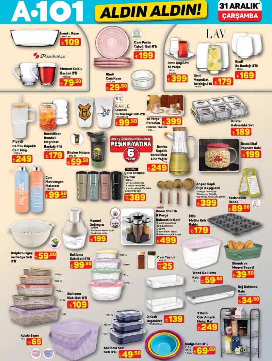 A101 ALDIN ALDIN AFİŞİ 31 ARALIK 2025 || A101 aktüel ürünler kataloğu ...