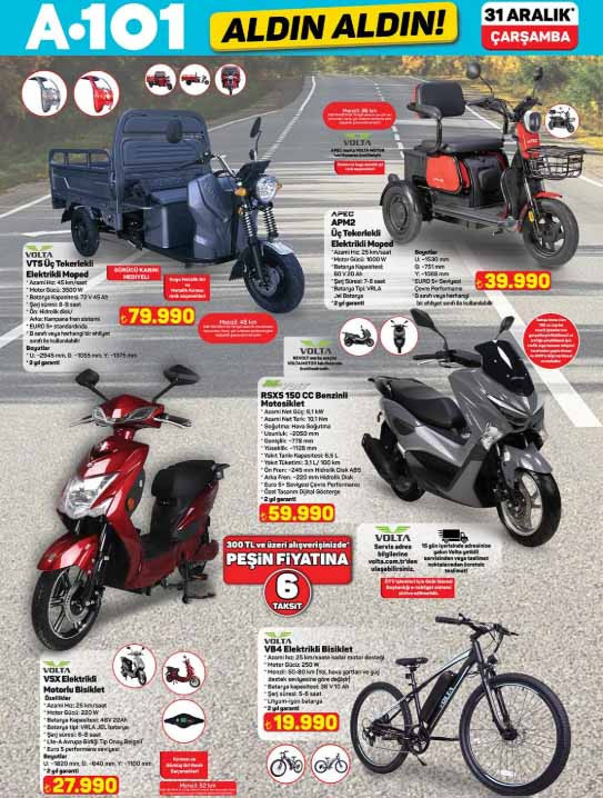 A101 ALDIN ALDIN AKTÜEL KATALOĞU 31 ARALIK 2025 ÇARŞAMBA - YENİ HAFTA ...