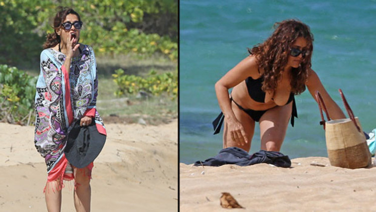 Salma Hayek ve Pierce Brosnan'ın aile tatili - Haberler Magazin