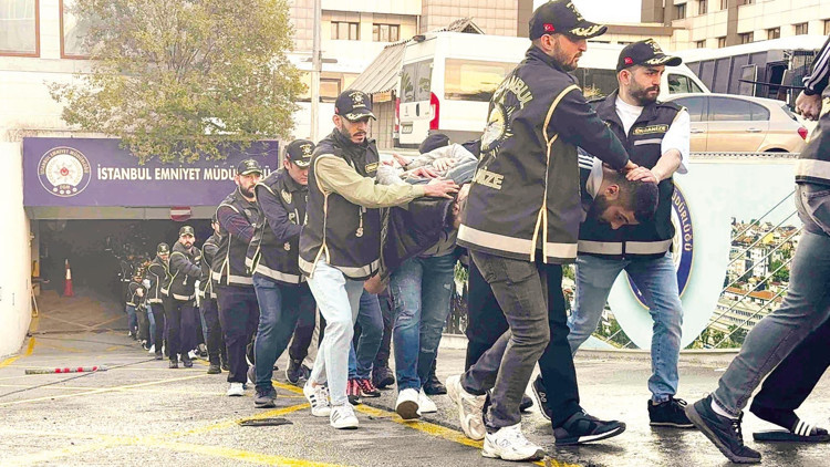 Boyun ve Daltonlar’ın 99 üyesi tutuklandı... 157 şüpheli gözaltına ...