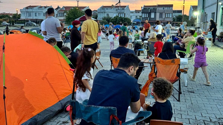 Çanakkale Haberleri - Gelibolu'da anaokulu öğrencilerinin çadır kampı ...